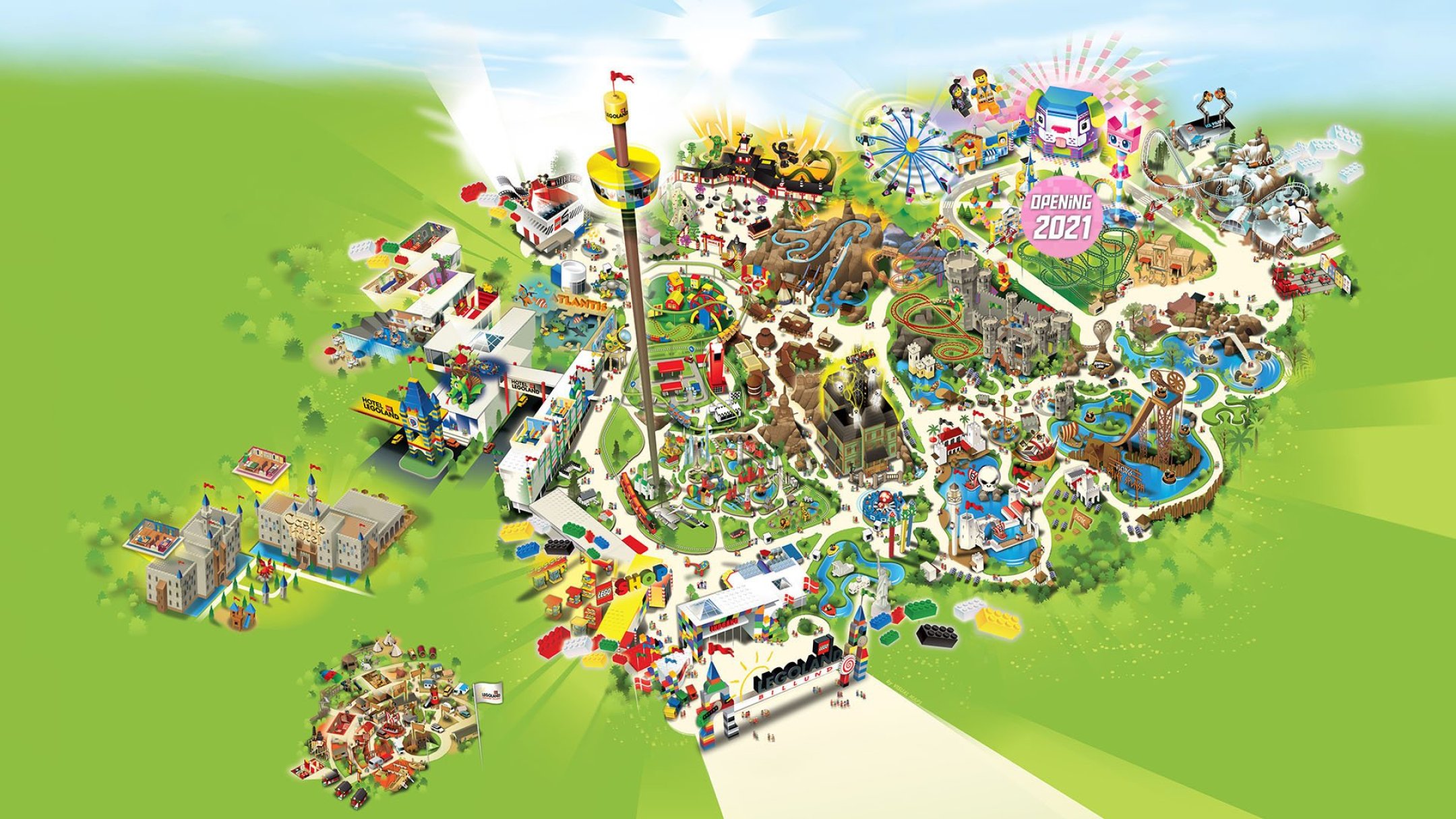 Legoland, Billund - tout ce qu'il faut savoir