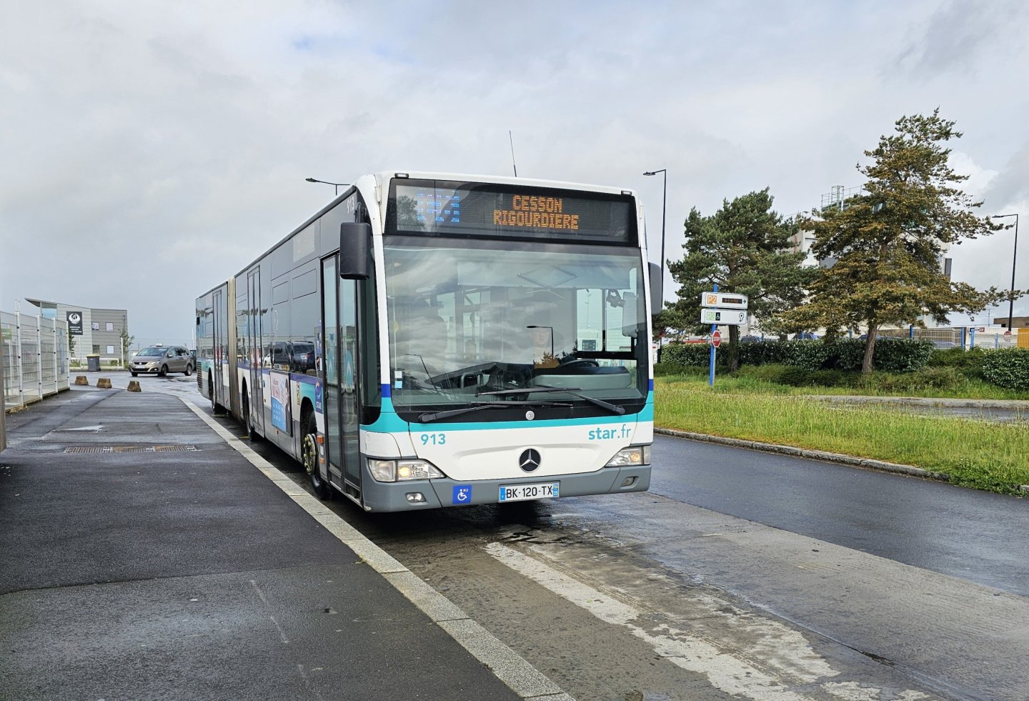 Comment aller de l'aéroport de Rennes au centre ville