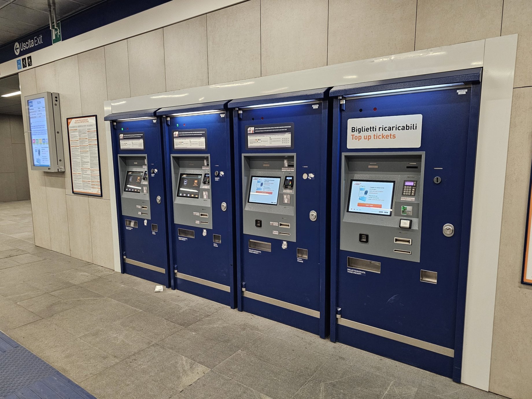 Métro de Milan - plan d'accès, billets et tarifs